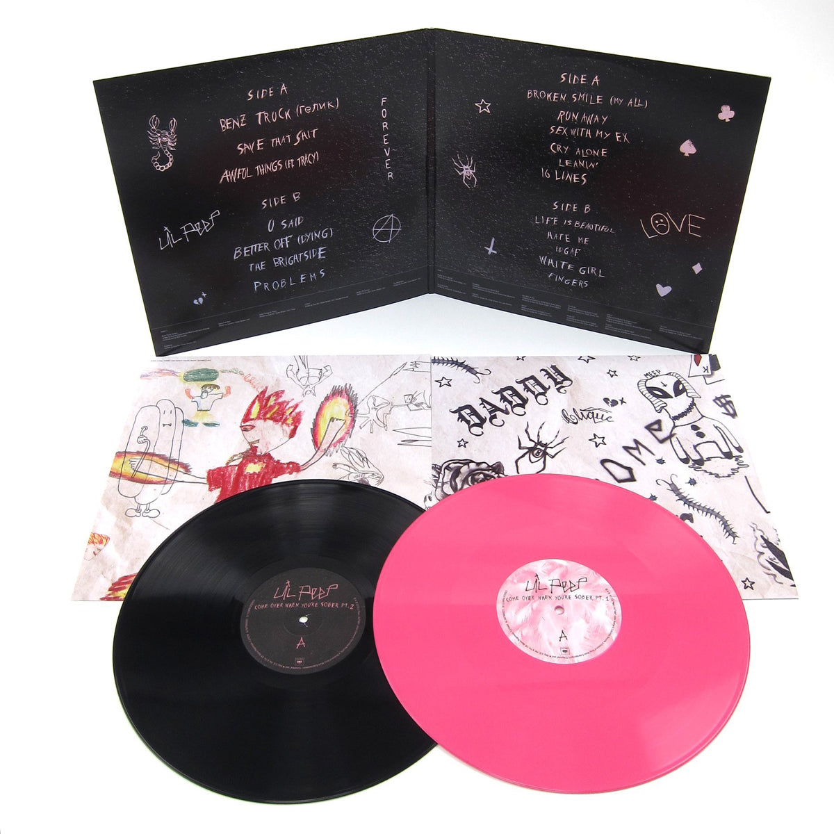 Lil Peep Come Over When You're Sober, PT.1 & 2 (2LP) – Sony Music ...
